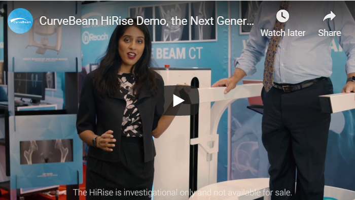 CurveBeam HiRise – Live Demo of the Next Generation of WBCT Imaging ...