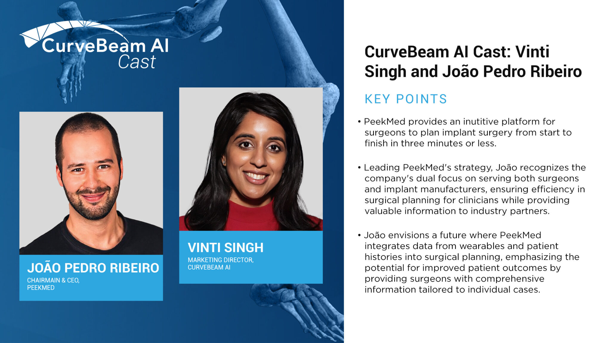 CurveBeam AI Cast: The Evolution of Orthopedic Technology and PeekMed’ s Role in Streamlining ...